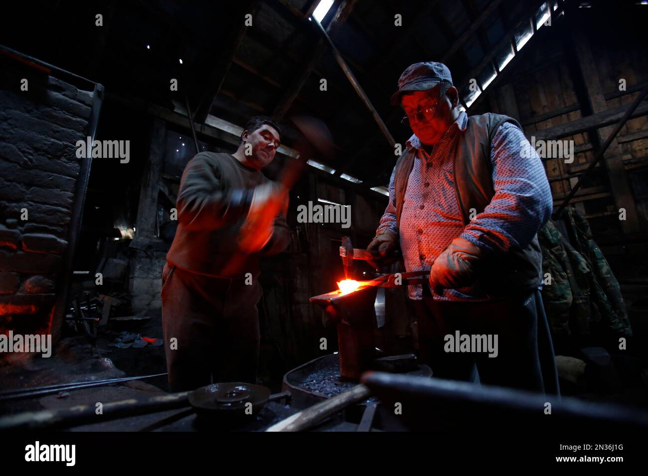 In this Thursday, Jan. 15, 2015 photo Bosnian man Alojzije Vijackic, 60 ...