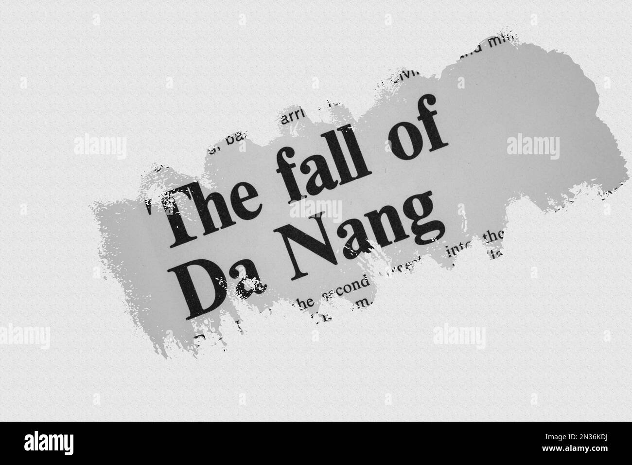 The fall of Da Nang - news story from 1975 newspaper headline article ...