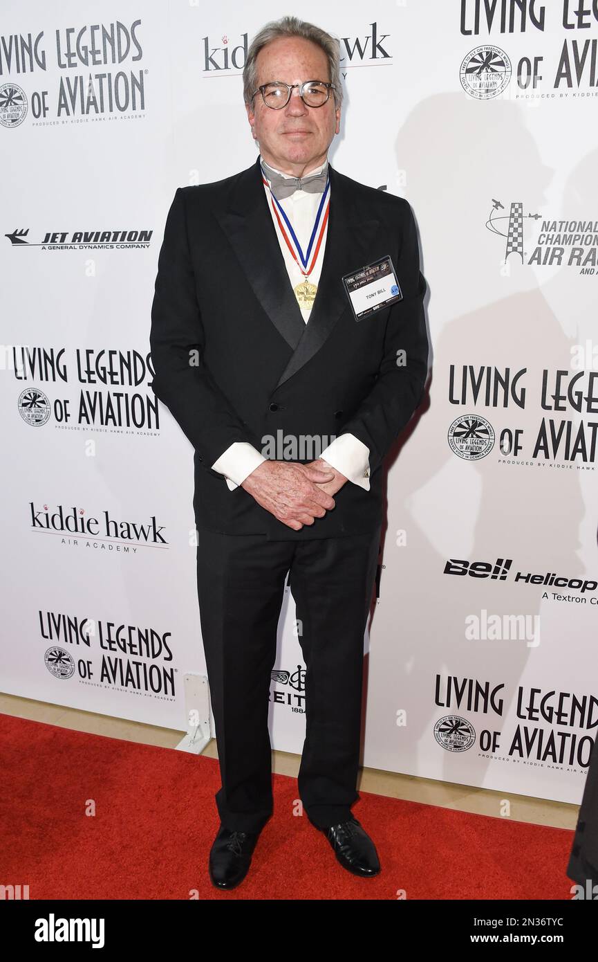 Tony Bill attends the 12th Annual Living Legends of Aviation Awards at ...