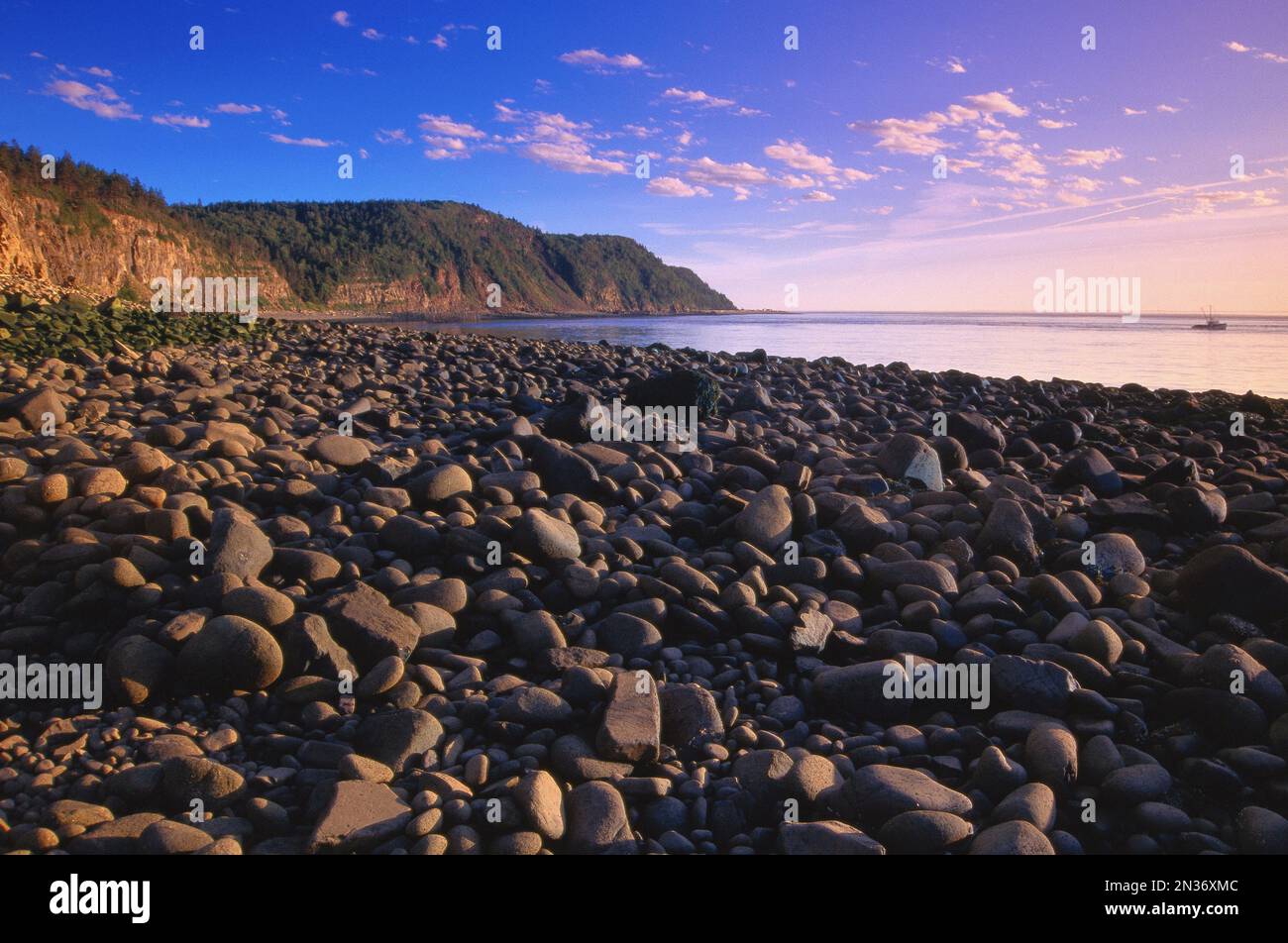 Long Eddy Point, Grand Manan Island, New Brunswick, Canada Stock Photo - Alamy