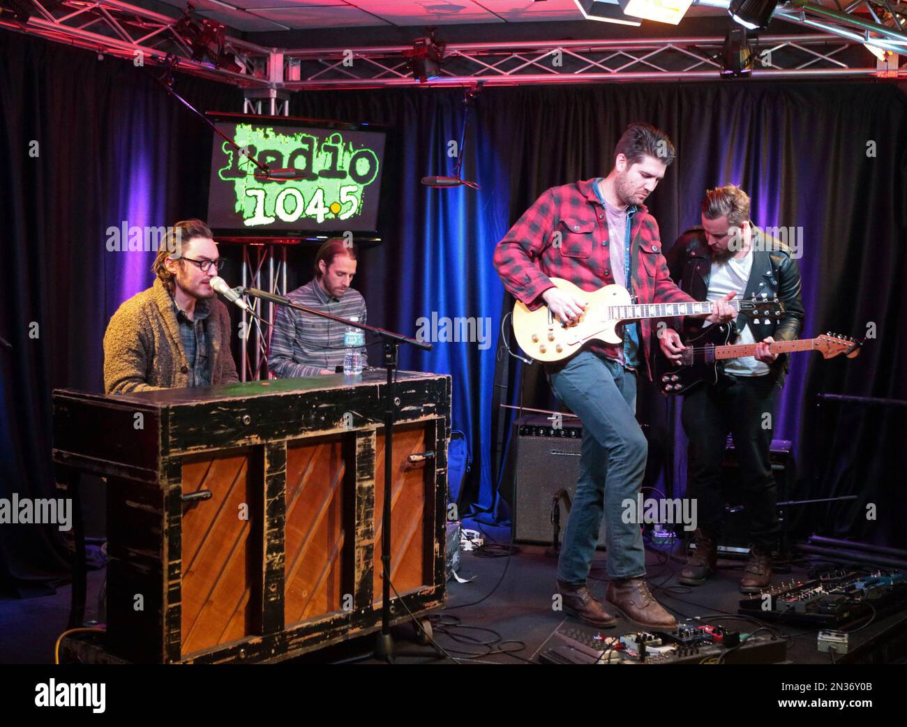 Steven McKellar, from left, Andrew McKellar, Kevin Dailey and Richard ...