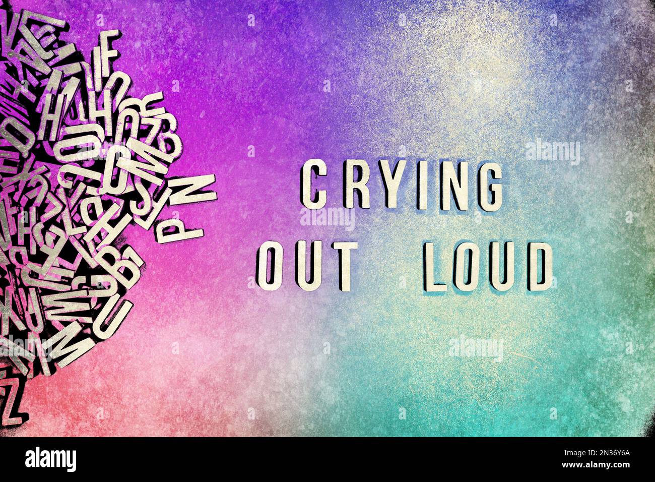 Crying out loud hi-res stock photography and images - Alamy