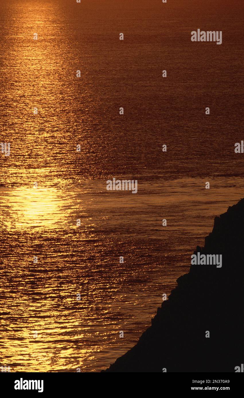 Sunset, Grand Manan Island, New Brunswick, Canada Stock Photo - Alamy