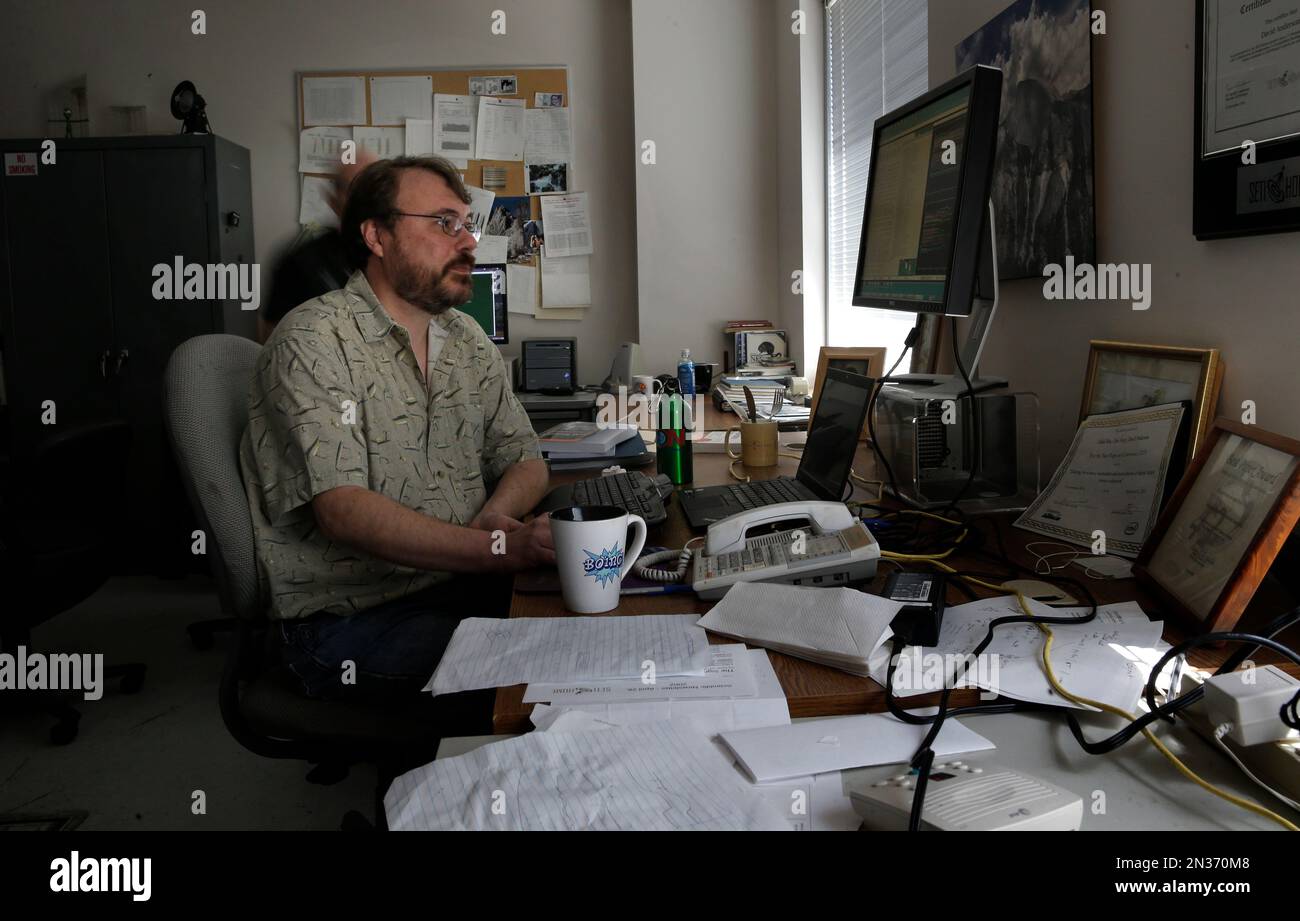 Eric Korpela the director of SETI (the Search for Extraterrestrial Intelligence) at Home at the ...