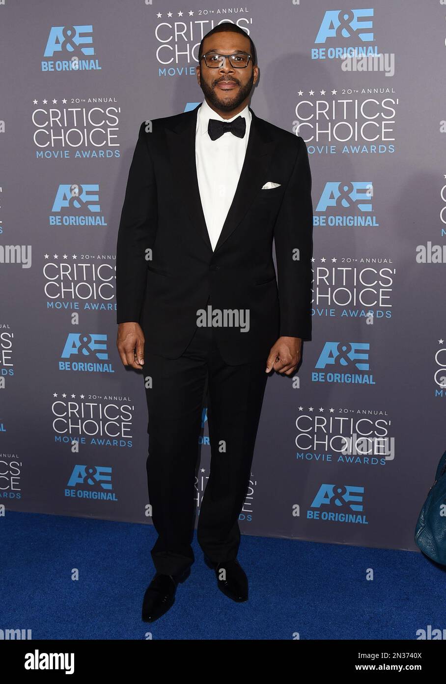 Tyler Perry arrives at the 20th annual Critics' Choice Movie Awards at ...