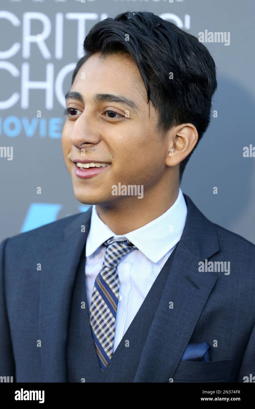 Tony Revolori arrives at the 20th annual Critics' Choice Movie Awards ...