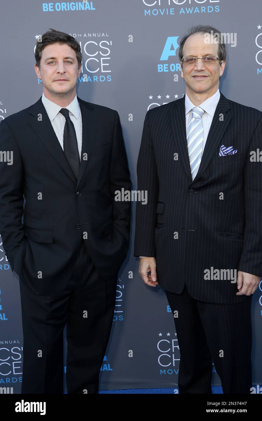 Matthew Rhodes, President, Motion Pictures, Bold Films, left, and Gary ...