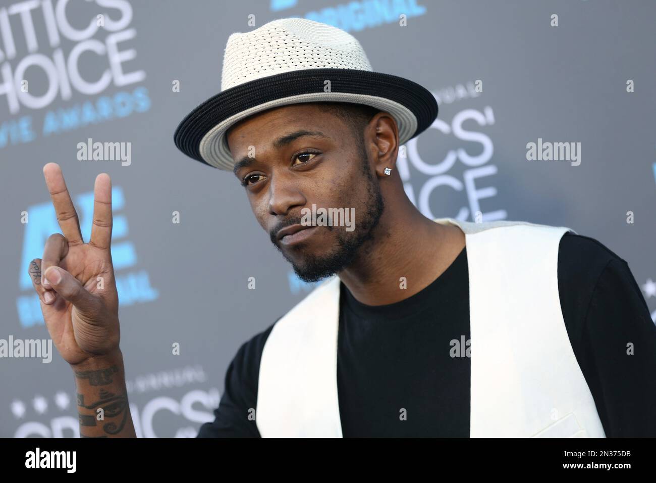Keith Stanfield arrives at the 20th annual Critics' Choice Movie Awards ...