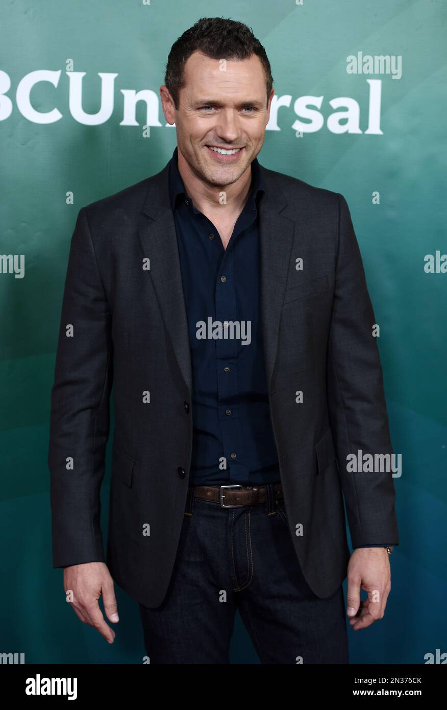 Jason O'Mara, a cast member in the USA series "Complications," poses at ...