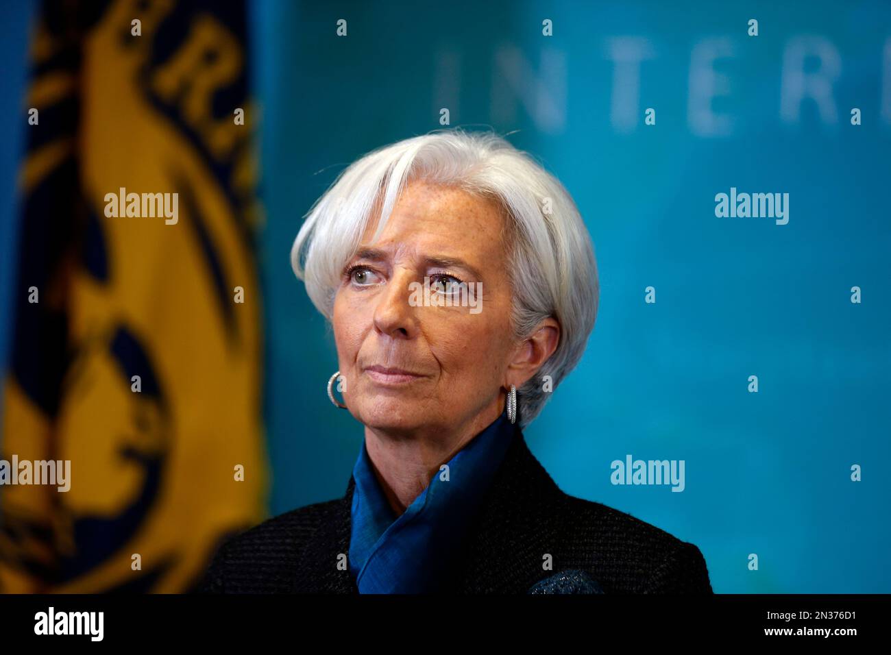 International Monetary Fund (IMF) Managing Director Christine Lagarde ...