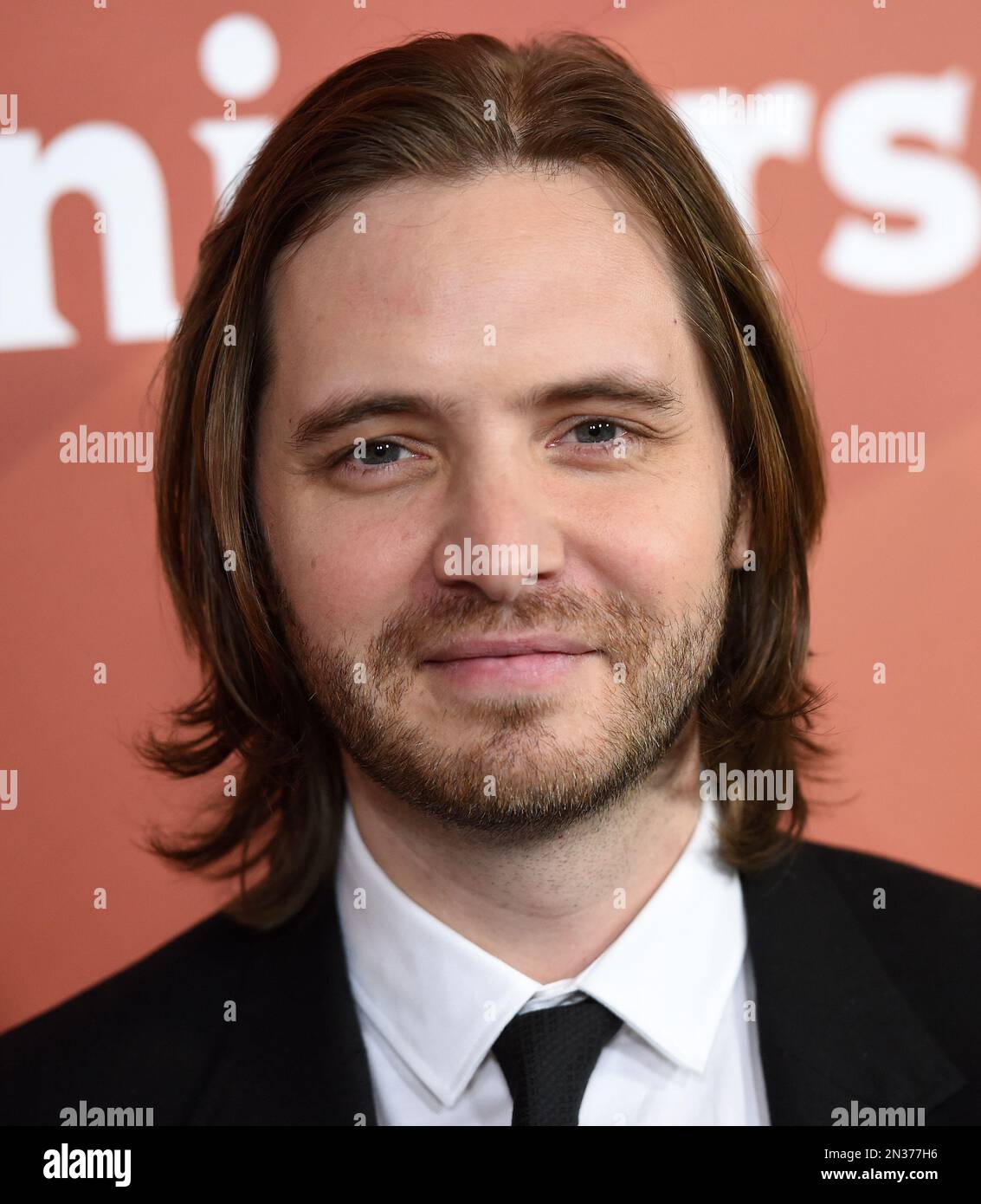 Aaron Stanford, a cast member in the Syfy series "12 Monkeys," poses at ...