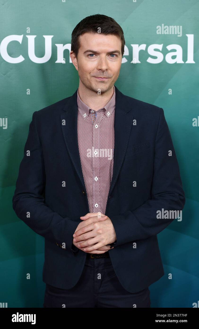 Noah Bean, a cast member in the Syfy series "12 Monkeys," poses at the ...