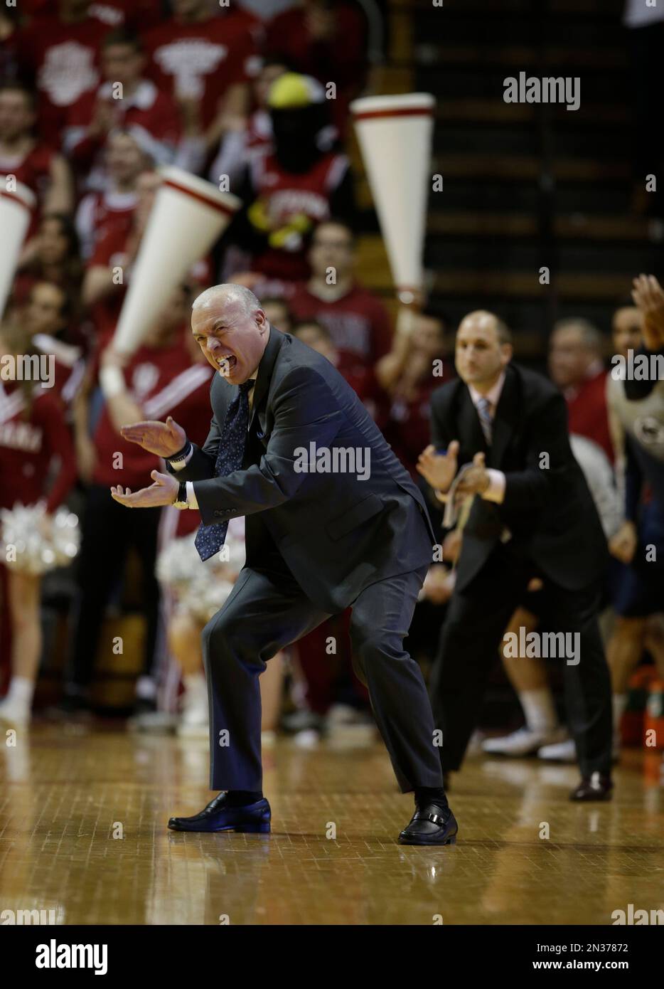 Penn State head coach Patrick Chambers in action during the second half ...
