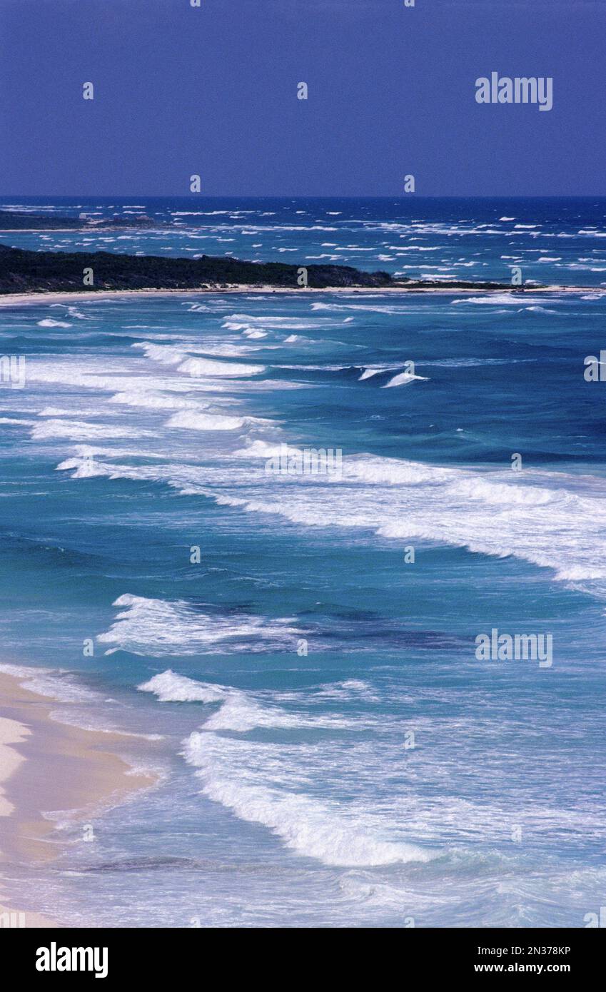 Waves, East Coast, Cozumel, Mexico Stock Photo - Alamy
