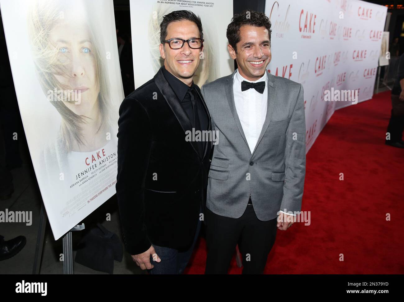 Producer Ben Barnz, left, and director Daniel Barnz arrive at the Los ...