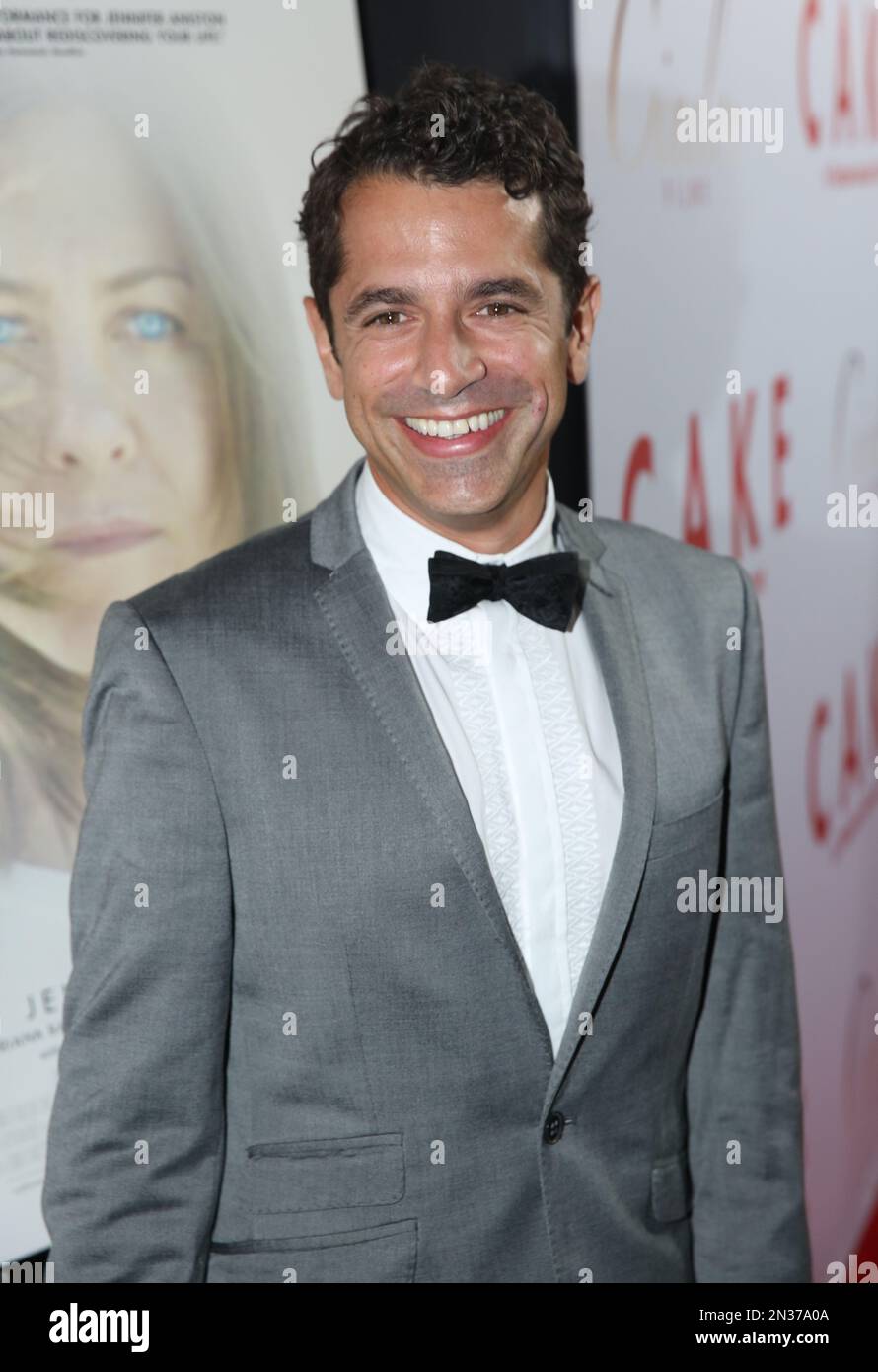 Director Daniel Barnz arrives at the Los Angeles premiere of "Cake" at ...