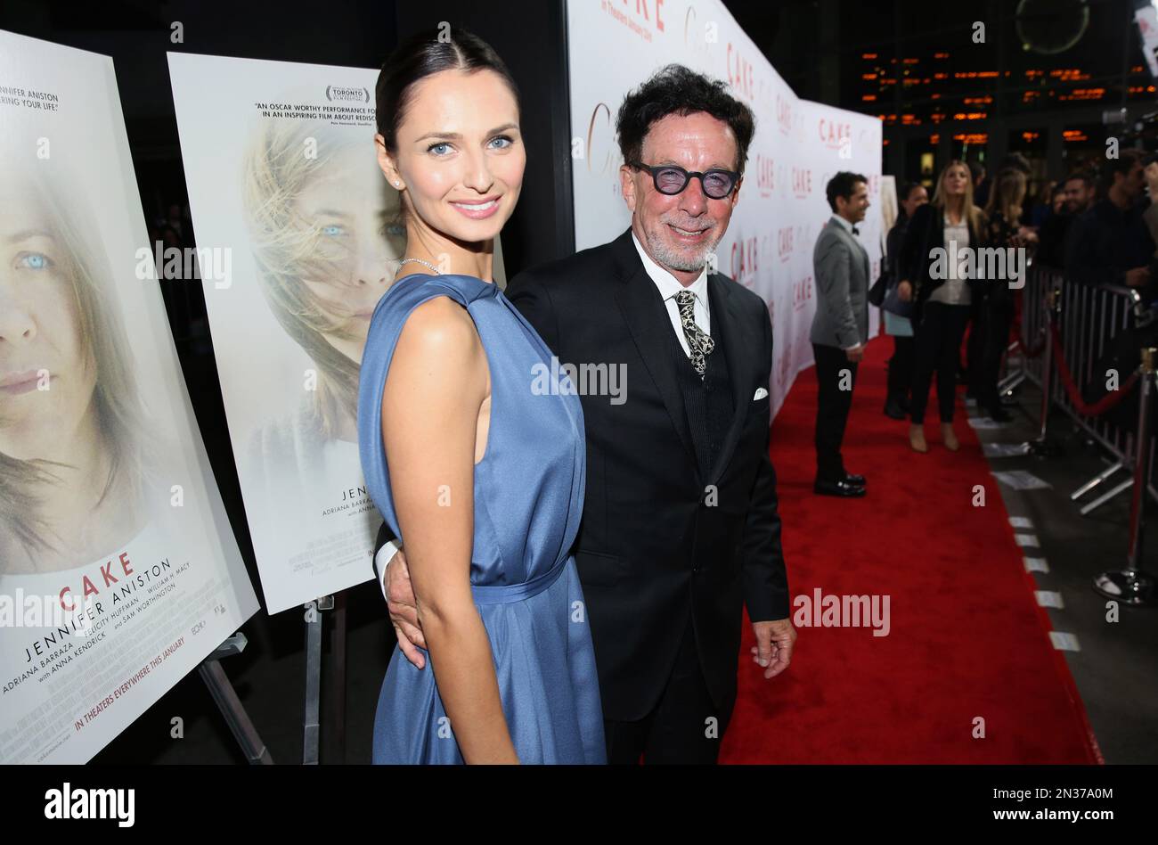 Producer Mark Canton, right, and guest arrive at the Los Angeles ...