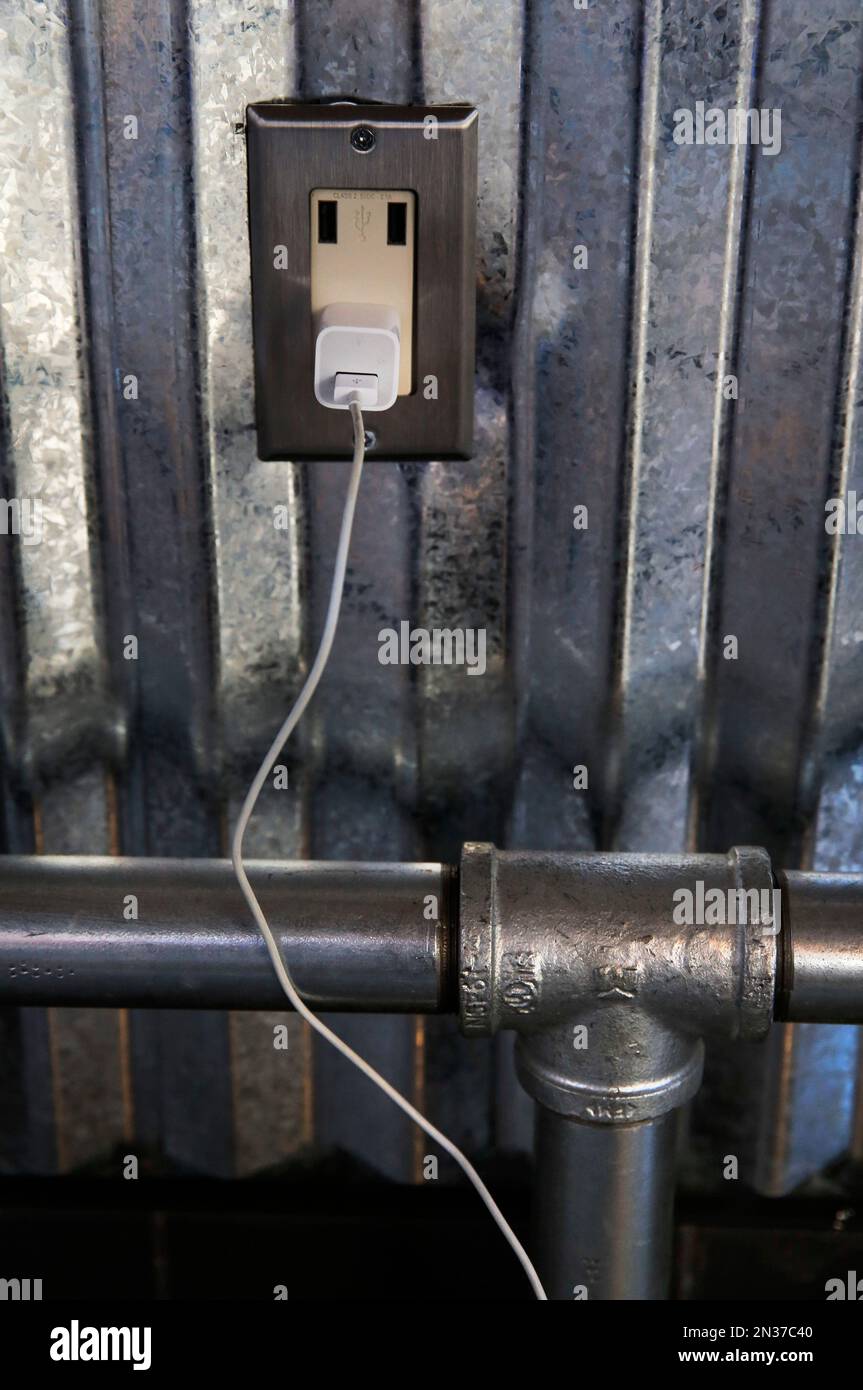 Power plugs include USB ports at the Taco Bell Cantina which is now ...