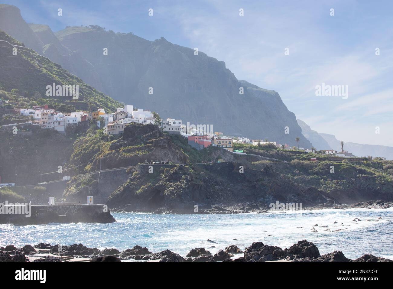 Ocean view village garachico hi-res stock photography and images - Alamy
