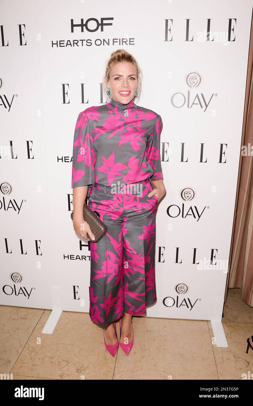 Actress Busy Phillips attends the Elle annual Women in Television ...