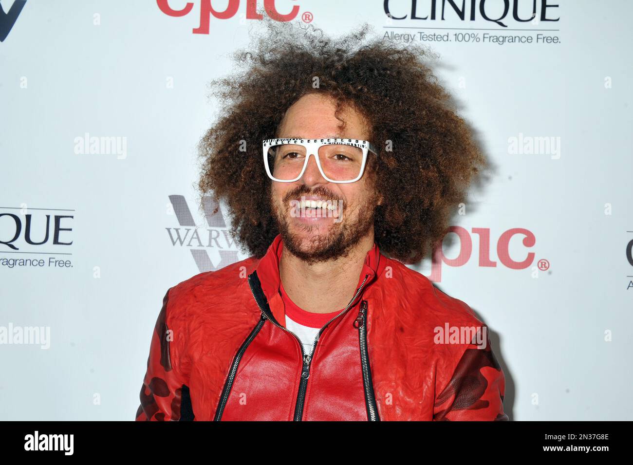 Red Foo arrives at Meghan Trainor's Debut Album Release Party at The ...