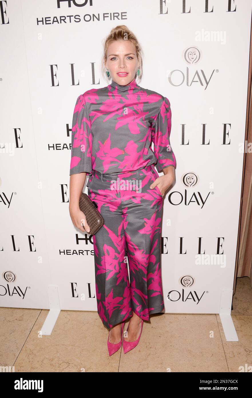Actress Busy Phillips attends the Elle annual Women in Television ...