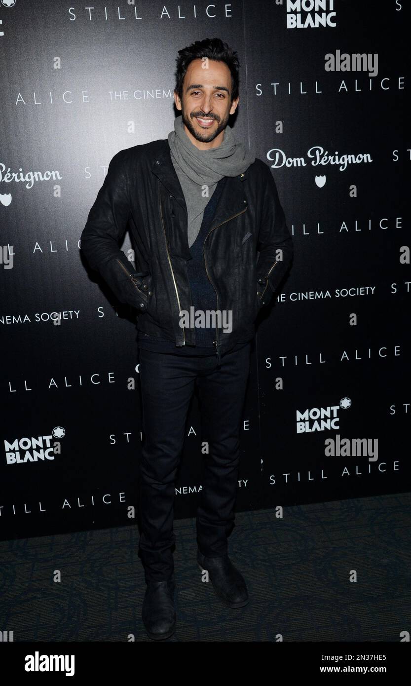 Amir Arison attends a special screening of "Still Alice" at the ...