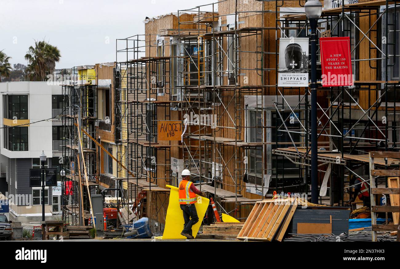 Work continues on the new Shipyard housing project in the Bayview ...
