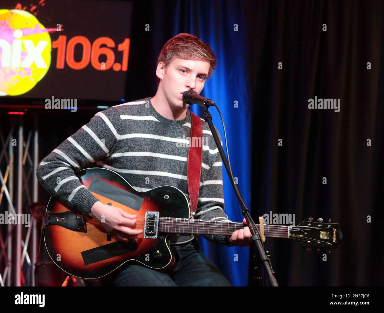 Singer-songwriter George Ezra visits the Q102 Performance Theater on ...