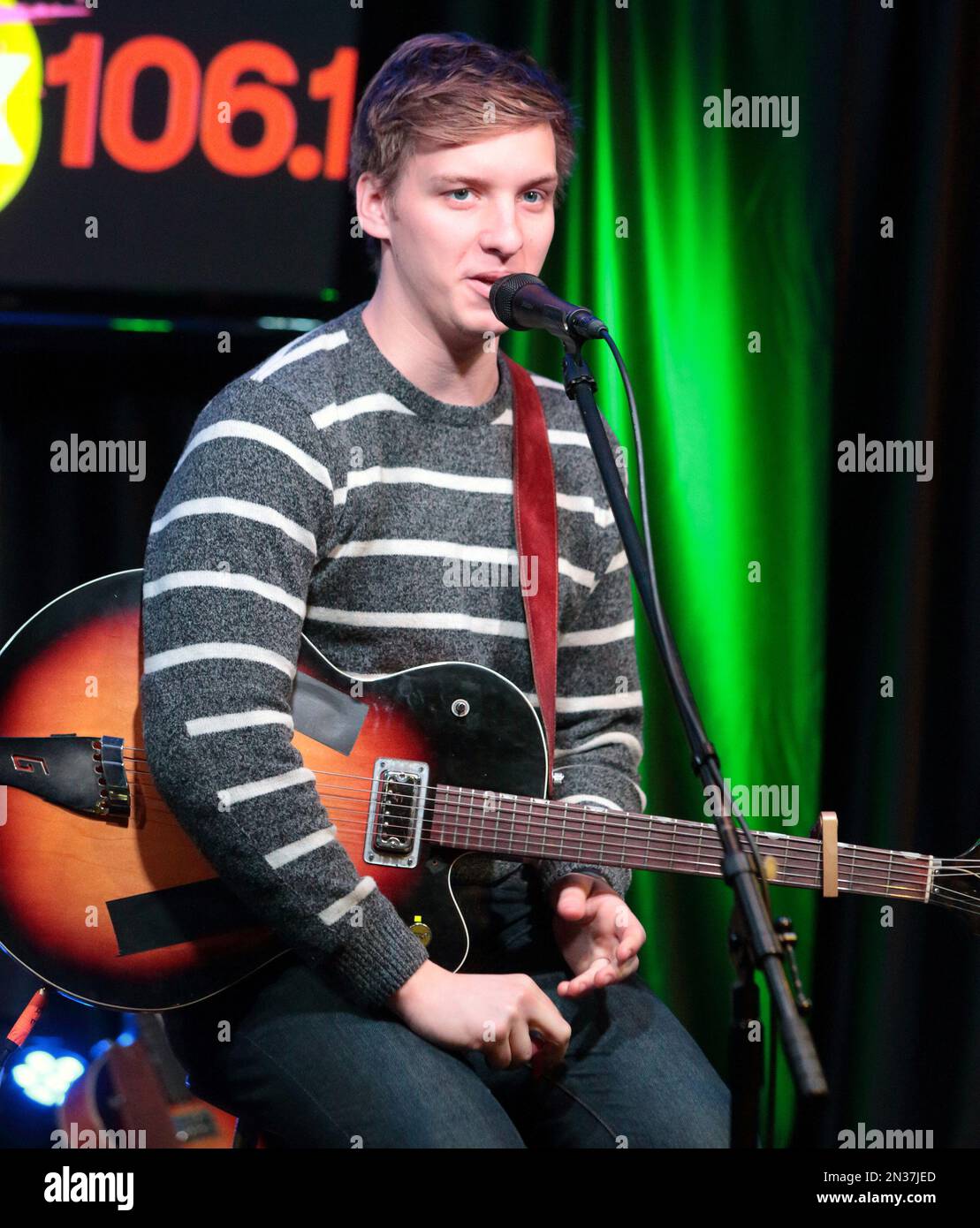 Singer-songwriter George Ezra visits the Q102 Performance Theater on ...