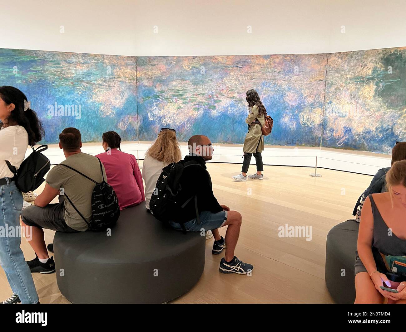 Monet water lillies museum hi-res stock photography and images - Alamy