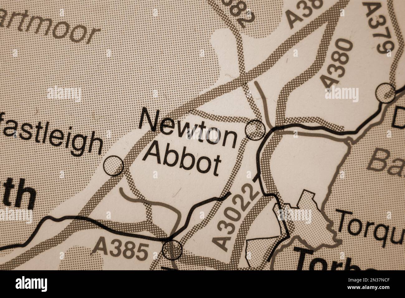 Map of newton hi-res stock photography and images - Alamy