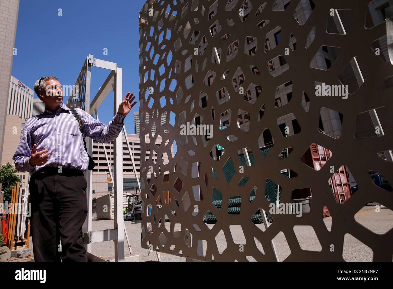 Darin Cook, senior associate principal with Pelli Clarke Pelli ...