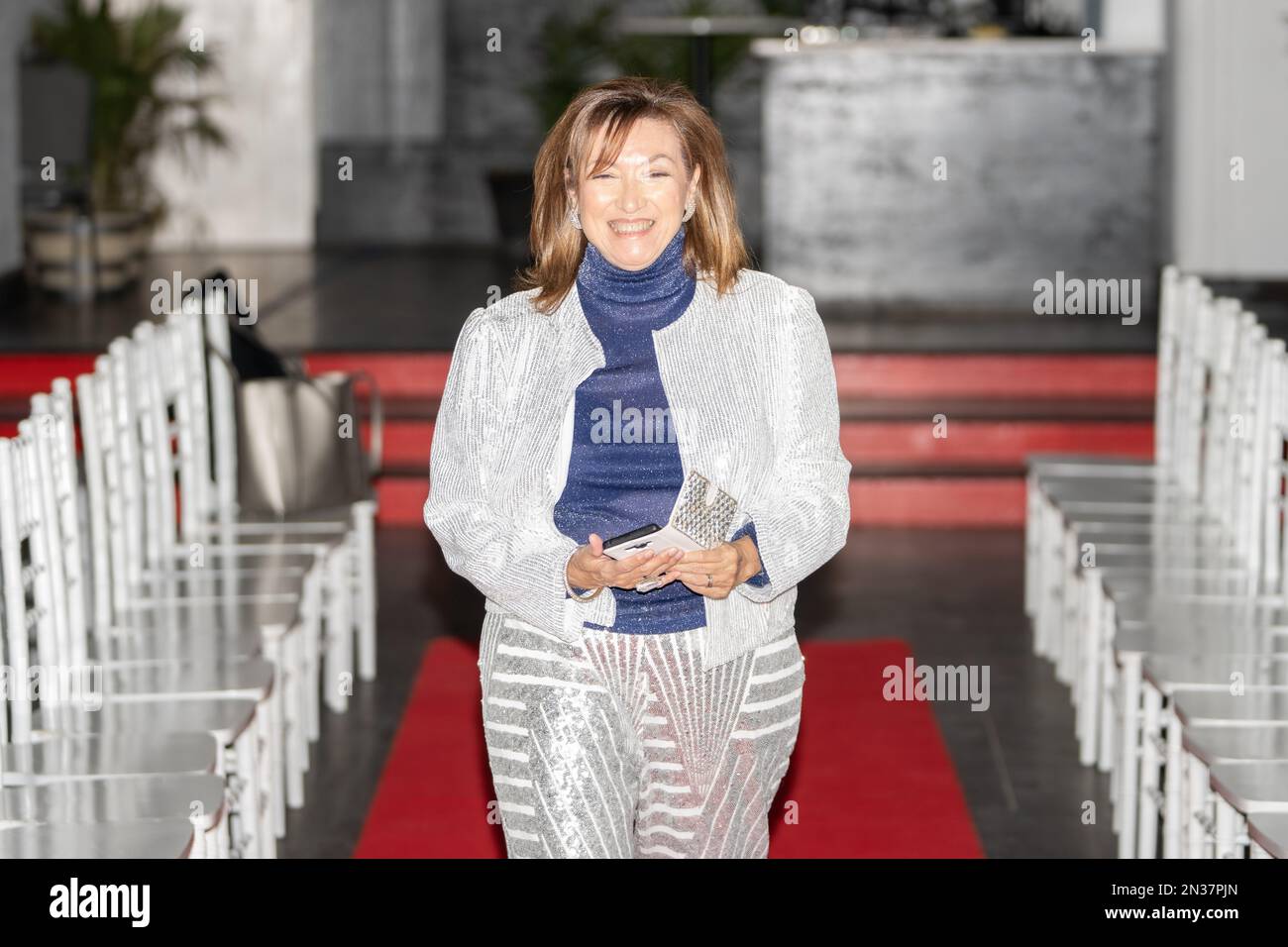 Ivonne Comacho attends the Elie Balleh NYFW Runway Show at The ...