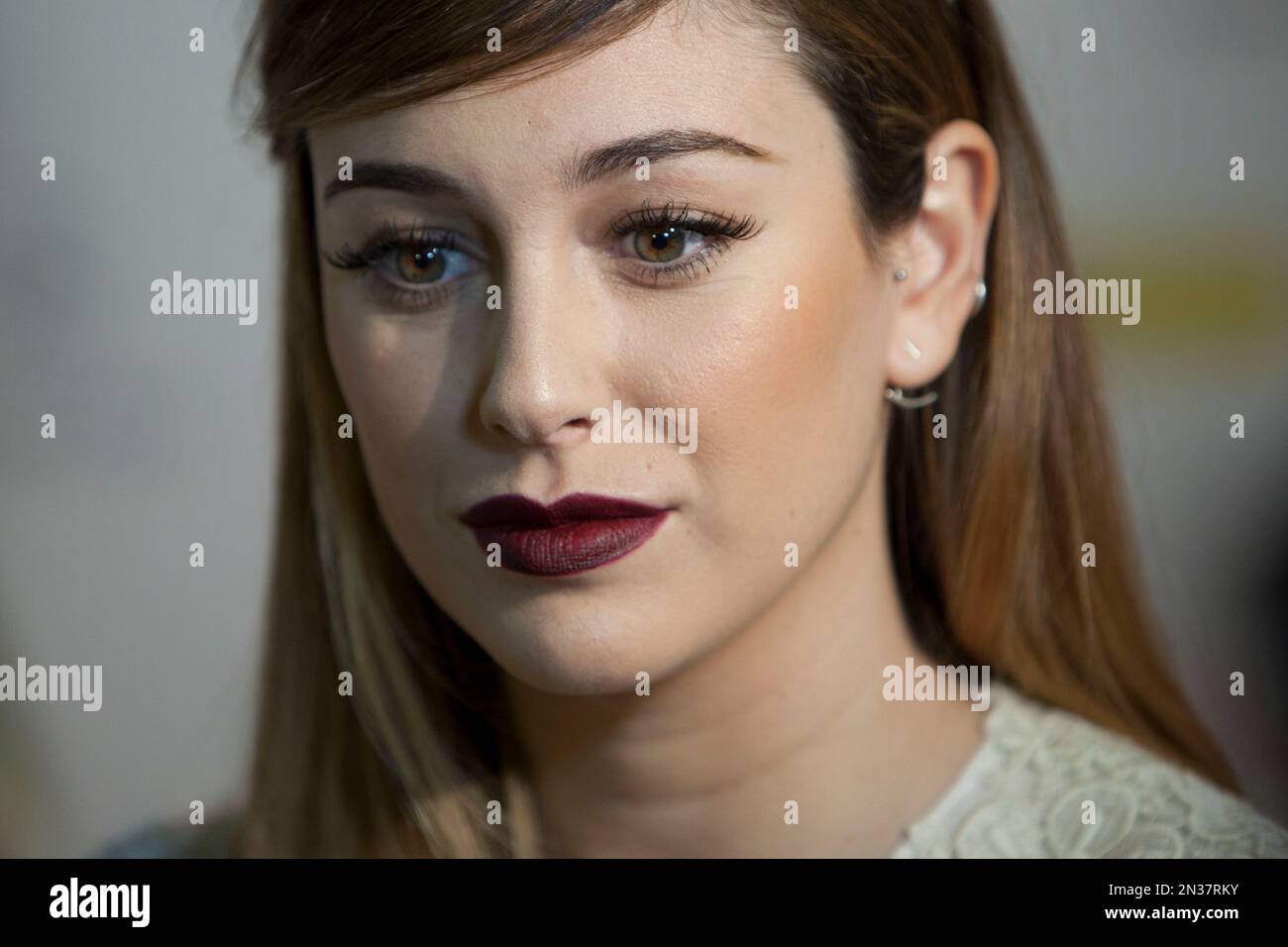 Spanish actress Blanca Suarez during the photocall of the Jose Maria ...