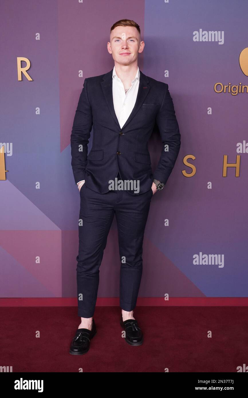 Jack Keating attending the world premiere of Apple TV+ drama Sharper ...