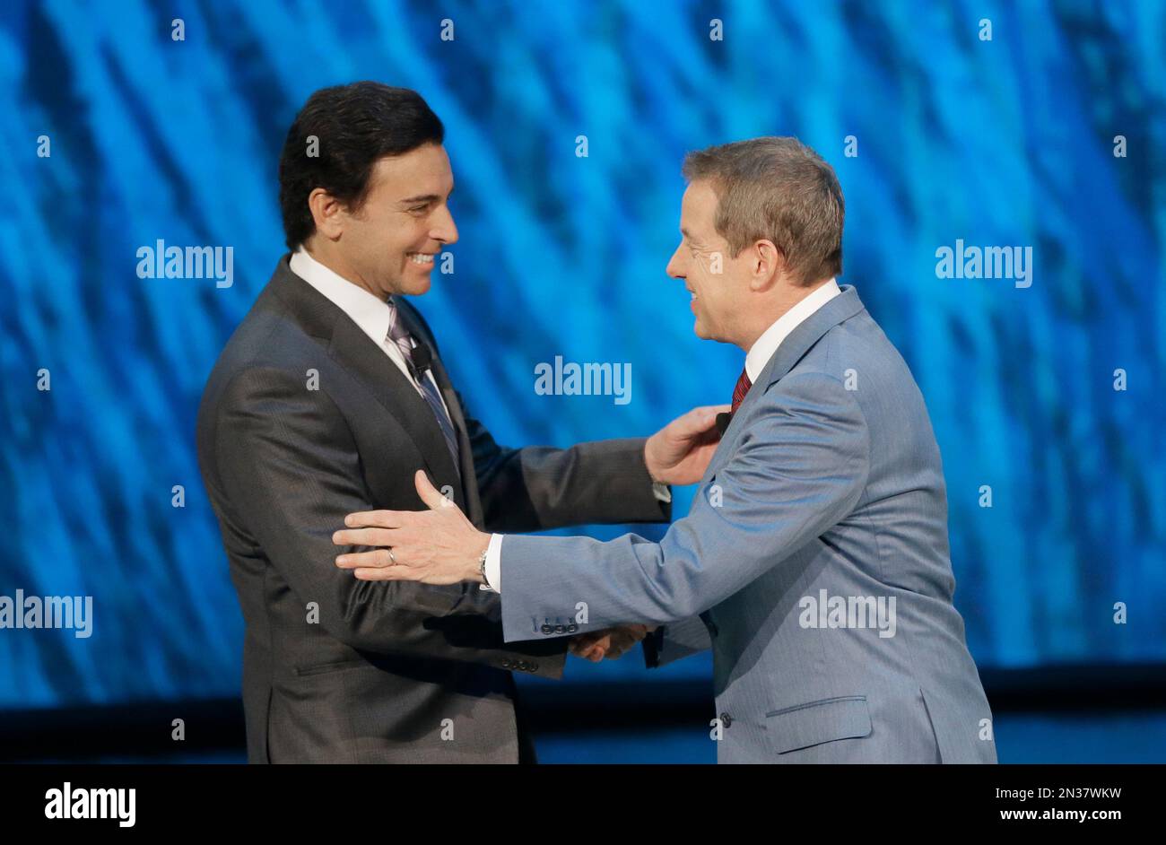 Ford Motor Co., Executive Chairman Bill Ford, right, and President and ...