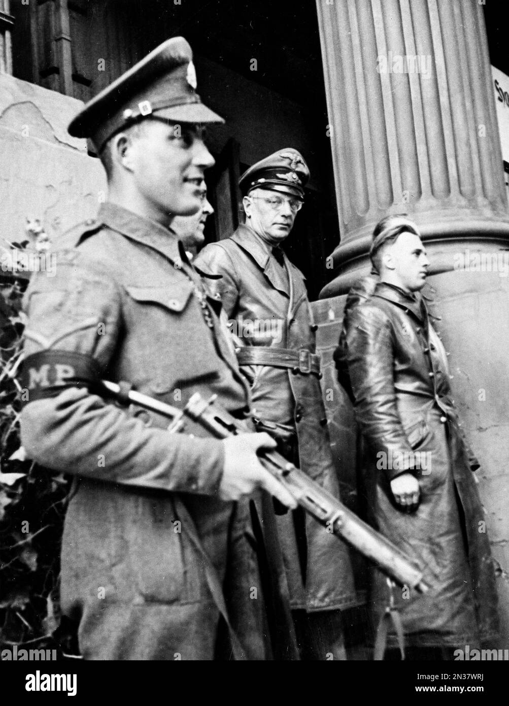 In this British Official Photo, Arthur Seyss-Inquart, center ...