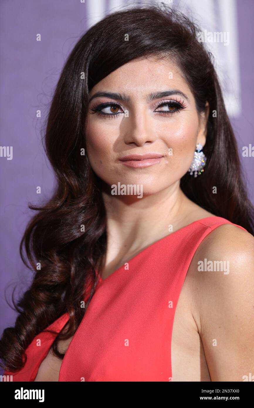 Blanca Blanco arrives at the Fox Searchlight Golden Globes afterparty at the Beverly Hilton ...