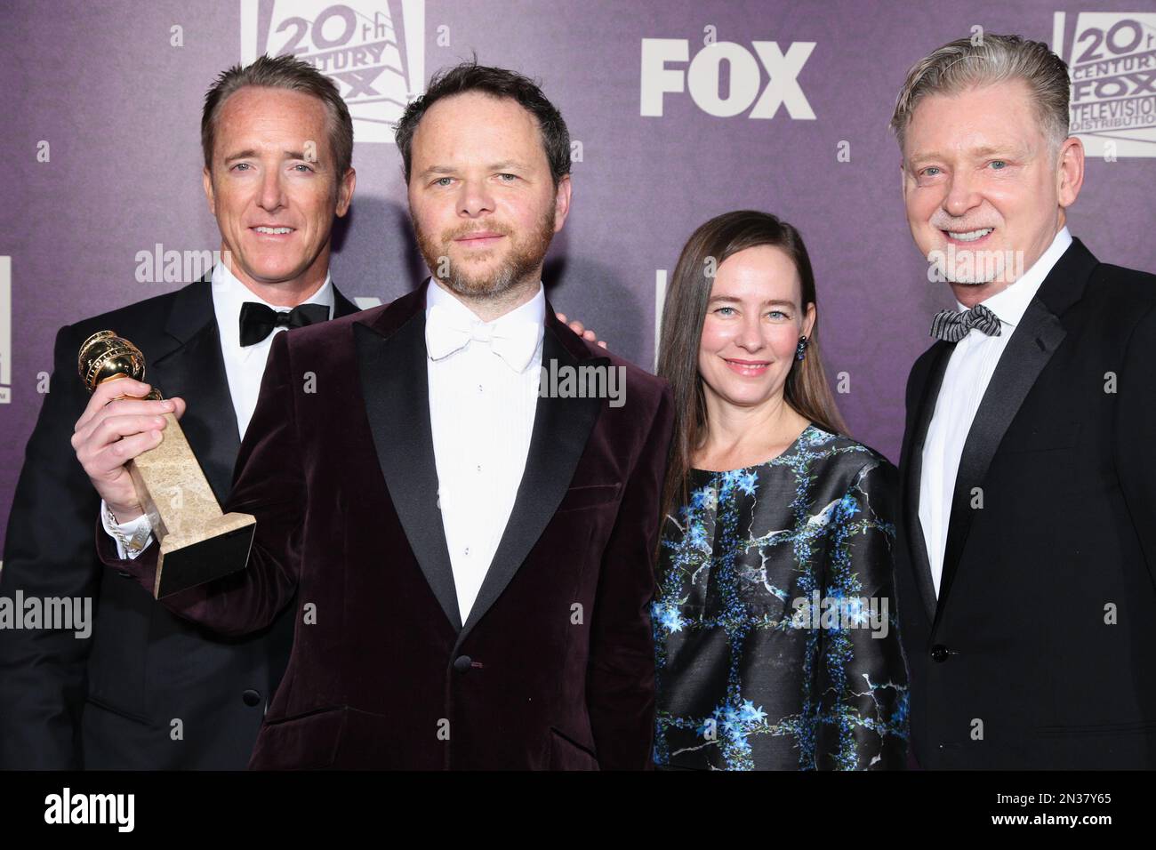 Geyer Kosinski, from left, Noah Hawley, Kyle Hawley, and Warren ...