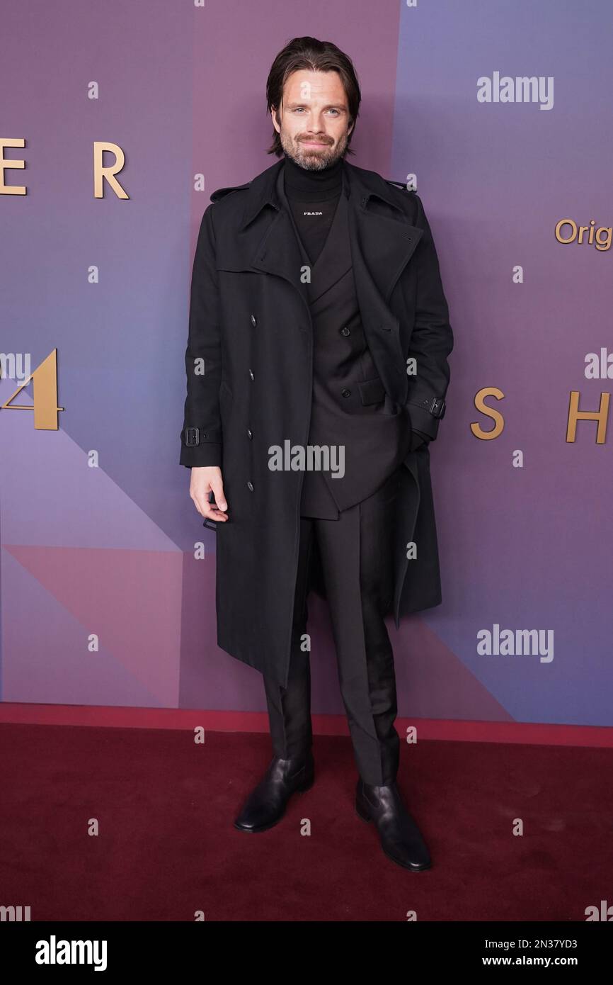Sebastian Stan attending the world premiere of Apple TV+ drama Sharper ...