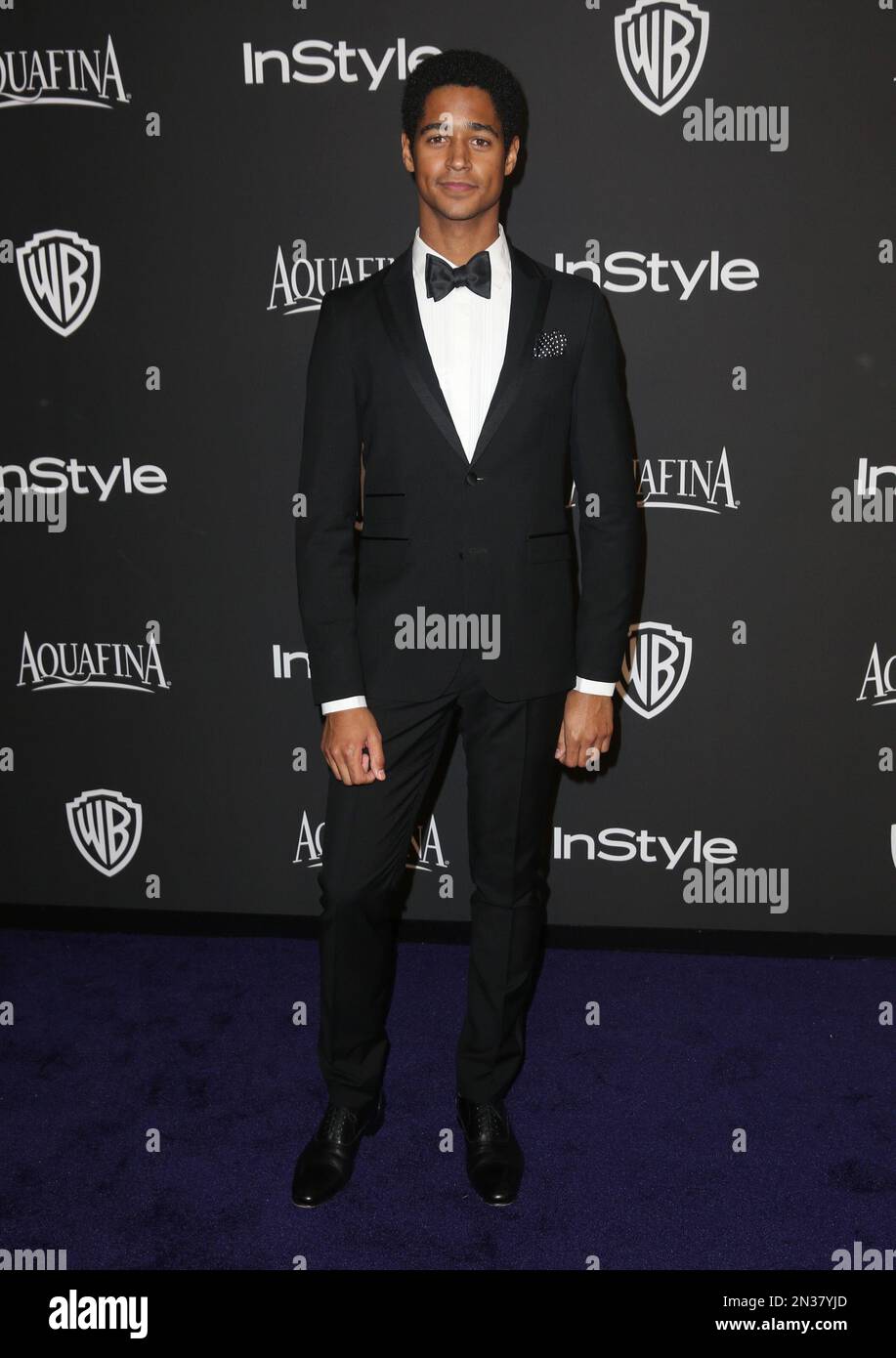 Alfred Enoch arrives at the 16th annual InStyle and Warner Bros. Golden ...