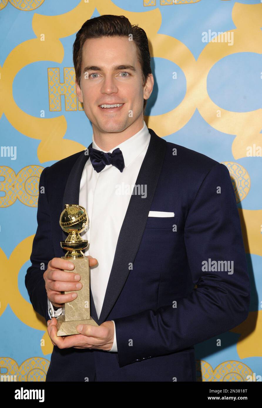 Matt Bomer, winner of the award for best supporting actor in a series ...