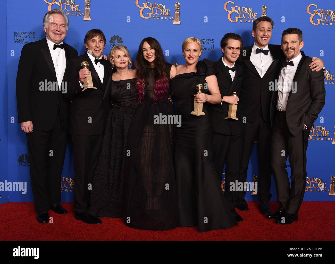 Jonathan Sehring, from left, Richard Linklater, Cathleen Sutherland ...