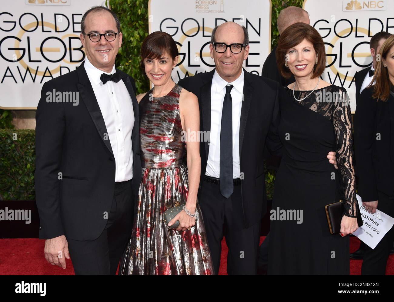 David Nevins, President of Showtime Networks, from left, Harriet Nevins ...