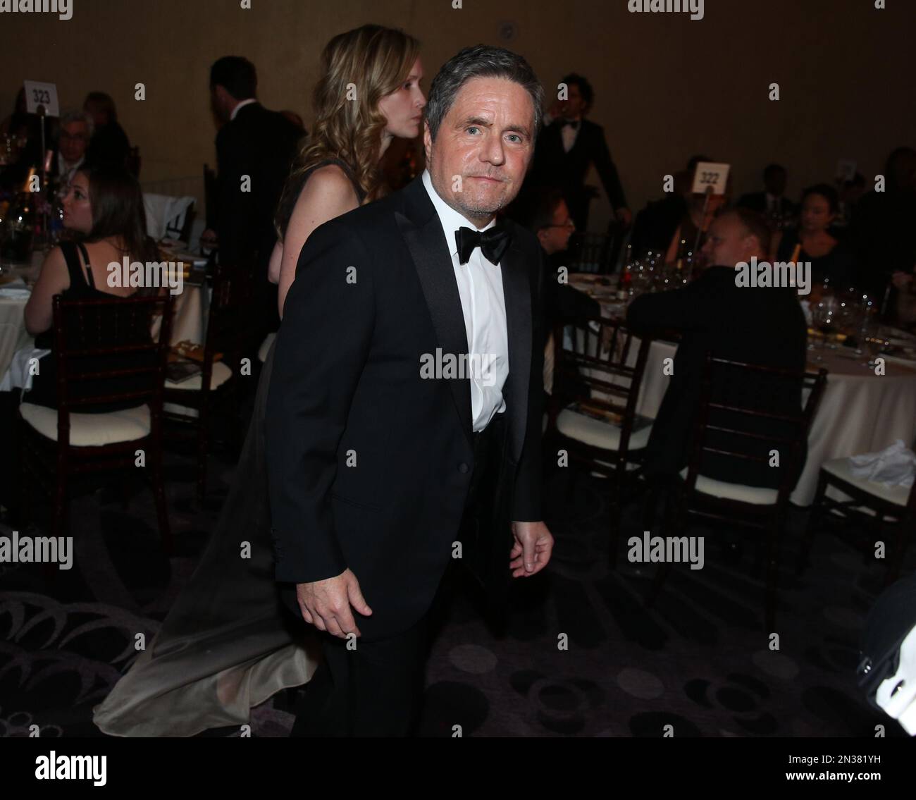 Brad Grey, chairman and CEO, Paramount Pictures, poses in the audience ...