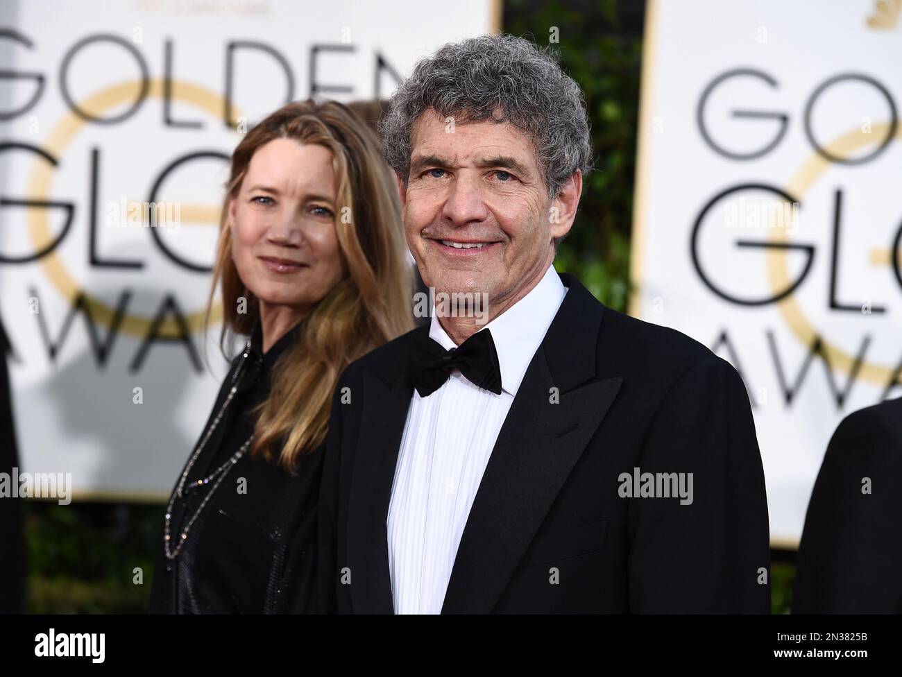 Cindy Horn, left and Alan Horn arrive at the 72nd annual Golden Globe ...