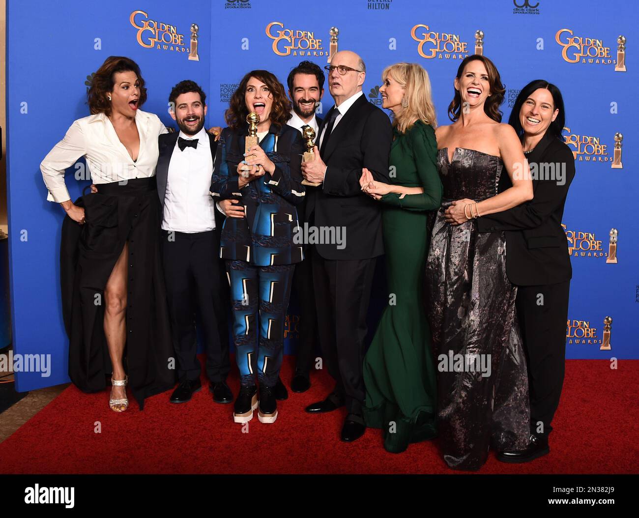 Alexandra Billing, from left, Joe Lewis, Jill Soloway, Jay Duplass ...