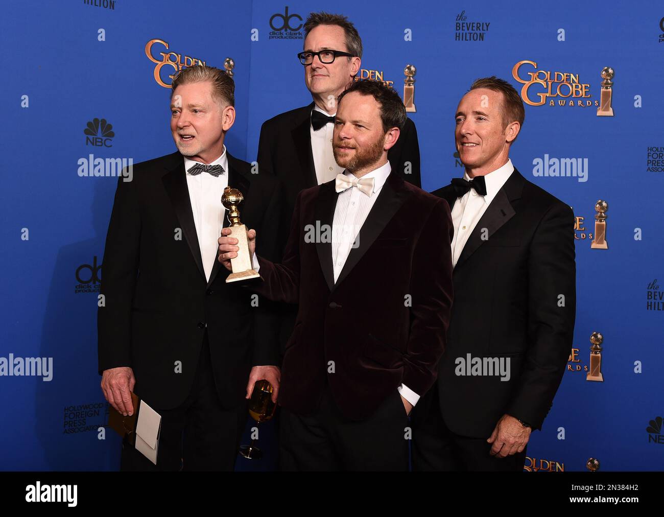 Warren Littlefield, from left, John Cameron, Noah Hawley, and Geyer ...
