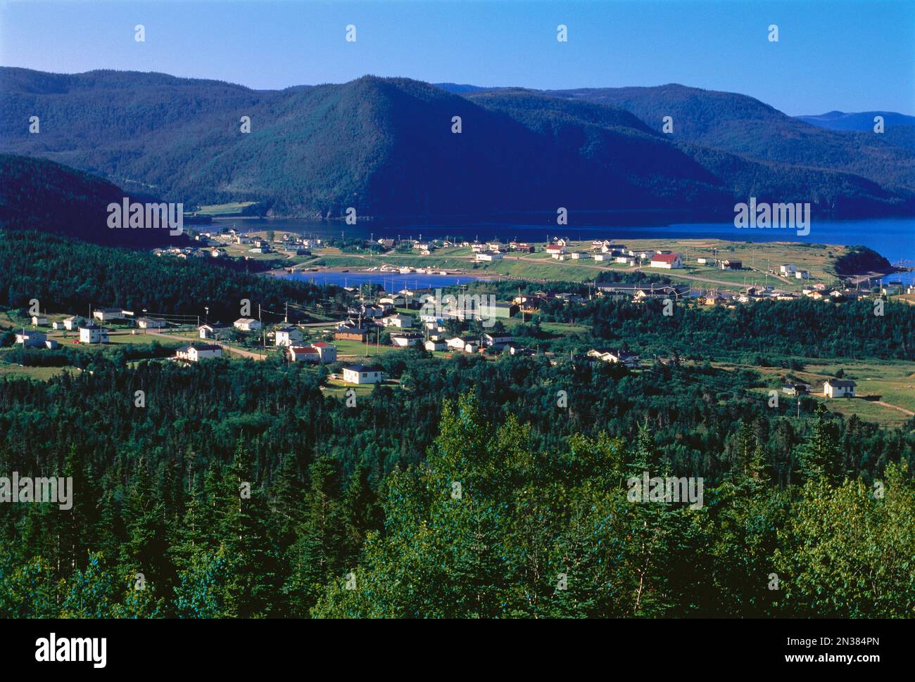 Norris Point, Gros Morne National Park, Newfoundland and Labrador ...